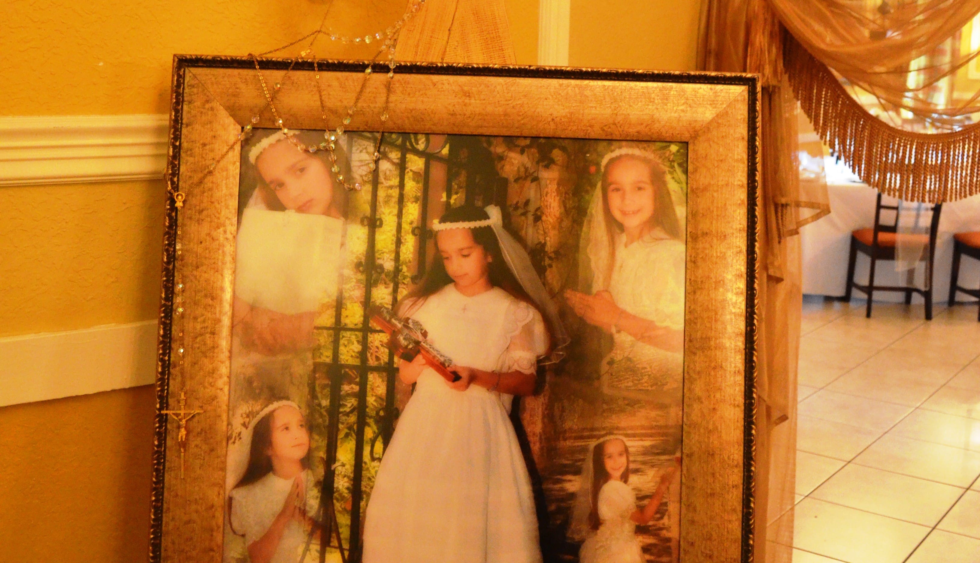 Maria Elena Communion Ciudamar Room at Killian Palms Country Club